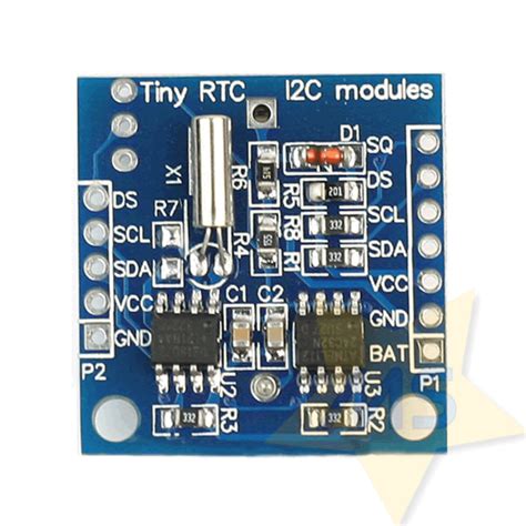 modulo relógio tempo real i2c rtc ds1307 at24c32