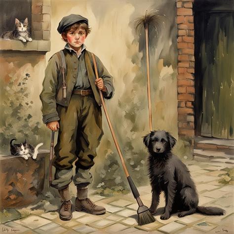 Victorian Chimney Sweep Boy Victorian Chimney Sweep Boy