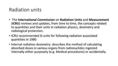 Internal Radiation Dosimetry Pptx