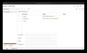 How To Verify Title In Selenium IDE Maker S Aid