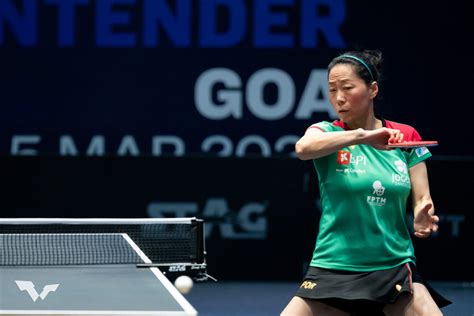 Fu Yu Nos Oitavos De Final No Wtt Star Contender Goa Fptm