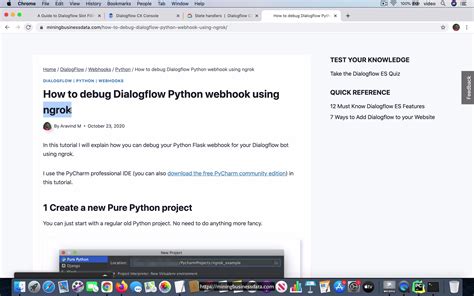 05 Dialogflow Cx Webhooks Using Python Botflo