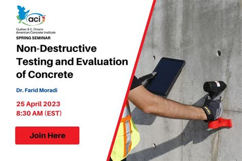 Concrete Series Non Destructive Testing Of Concrete Structures