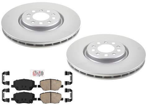 Front Coated Disc Brake Rotors And Ceramic Pads For Dodge Hornet 2023 20
