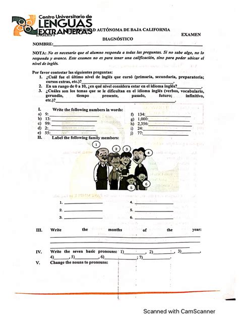 Example Diagnostic Pdf