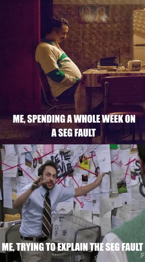 Seg Fault Rprogrammerhumor