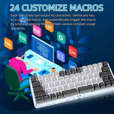 Macro Split Mechanical Keyboard All Keys Programmable And Can Desertcart INDIA