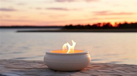 Premium Photo Fireside Magic Embers Aglow Ai Generative