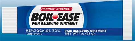 Boil Ease Pain Relieving Ointment 1 Ounce Health And Household