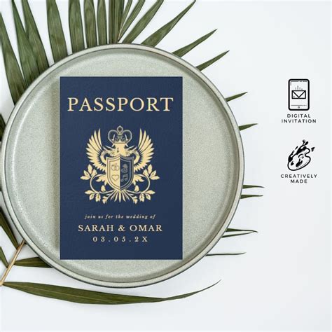 Event Passport Template Etsy