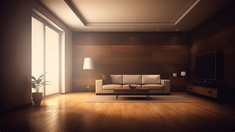 수평 프레임 모형 벽 디스플레이 및 3d 렌더링이 있는 햇볕이 잘 드는 거실 공간 아늑한 방 라운지 방 테이블 배경 일러스트 및 사진 무료 다운로드 Pngtree