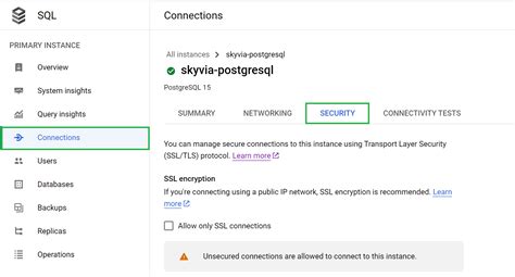 Google Cloud SQL for PostgreSQL