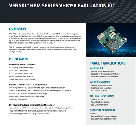 Xilinx Unveils Versal Premium Adaptable Compute Platform