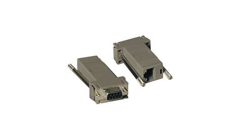 Eaton Tripp Lite Series Null Modem Serial Rs232 Modular Adapter Kit 2x Db9f To Rj45f Short