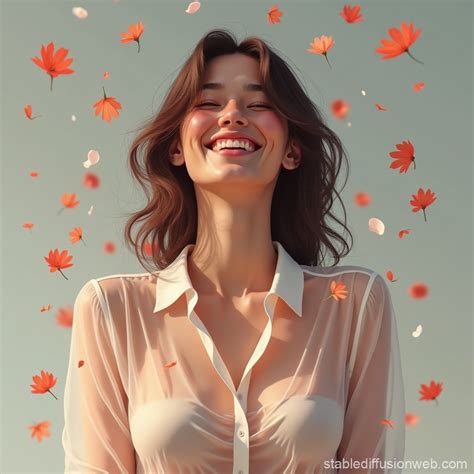 Woman In Hyper Realistic Scenery Stable Diffusion Online