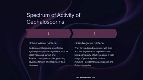Introduction To Cephalosporins Chemotherapy In Short Pptx