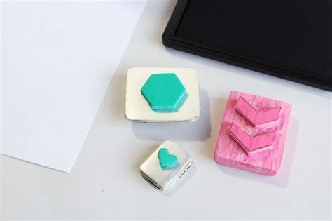 Diy Stamps In Two Different Ways How To Make A Stamper Art On Cut Out Keep