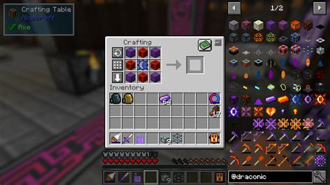 Draconic Evolution Basic Crafting Injector Recipe Not Working · Issue 237 · Allthemodsatm 3