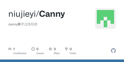 Github Niujieyi Canny Canny