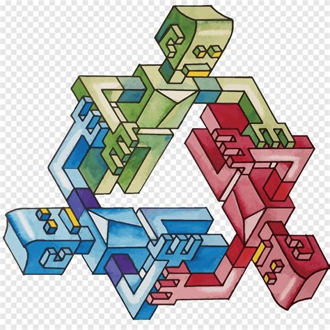 삼각형 형상 테셀레이션 대칭 로봇 삼각형 Png 소재 각도 Png Pngegg