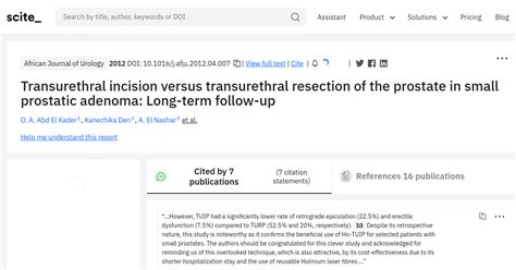 Transurethral Incision Versus Transurethral Resection Of The Prostate In Small Prostatic Adenoma