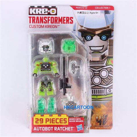 Hasbro Transformer Kre O Tra Mv4 Custom Kreon Autobot Ratchet A7837