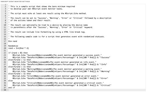 Vbscript Event Monitor Frameflow