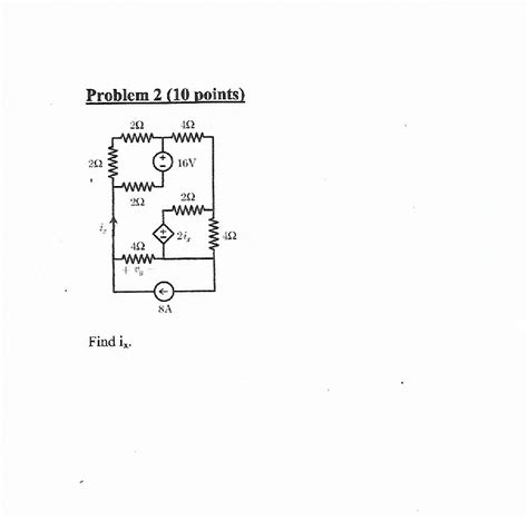 Solved Problem 2 10 Points 2Ω 10 2Σ 16 22 22 21 4Ω Ι 8a
