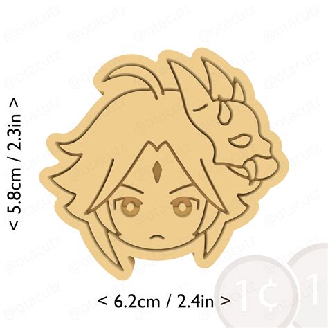 Free 3d File Xiao Cookie Cutter Gi・3d Printing Model To Download・cults