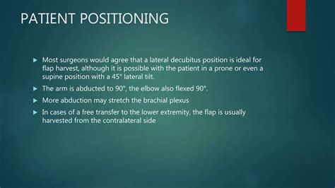 Latissimus Dorsi Flap Pptx