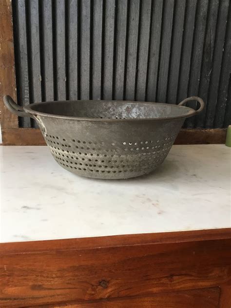 Large Industrial Colander By Limesilo13 On Etsy