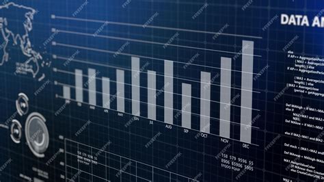 Premium Photo Futuristic Computer Screen Big Data Analytic Science Technology Hud Interface