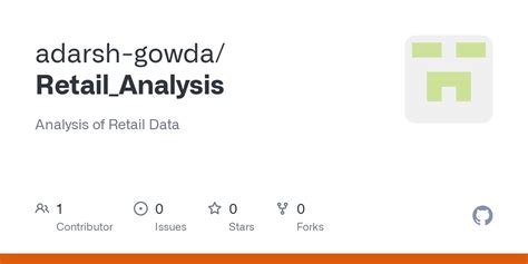 Github Adarsh Gowda Retail Analysis Analysis Of Retail Data