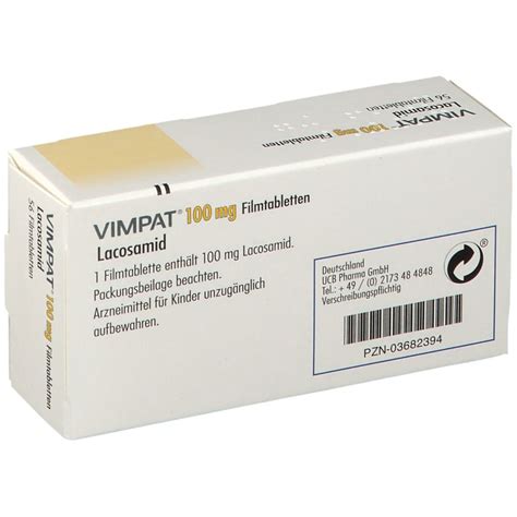 Vimpat 100 Mg 56 St Mit Dem E Rezept Kaufen Shop Apotheke