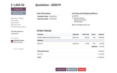 Módulo De Ventas De Odoo Morwi