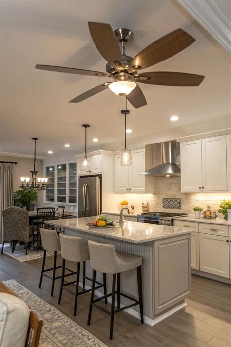 15 Stylish Kitchen Ceiling Fans With Lights Ideas Ferndream
