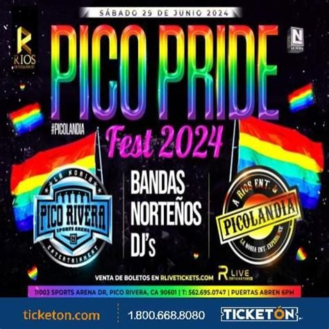 Pico Pride Fest 2024 Pico Rivera Sports Arena Allevents