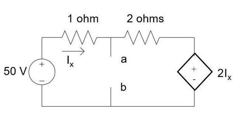 Solved Find Ix And Vab From The Given Circuit Below Provide Chegg Com