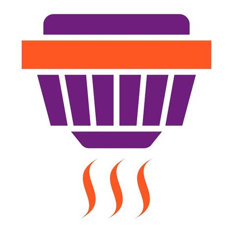 Premium Vector Smoke Detector Vector Icon Design Illustration