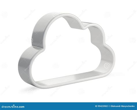 Cloud Computing And Database Symbol Stock Illustration Illustration Of Infrastructure