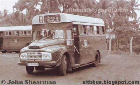 Sltb Buses ශ්‍රී ලංගම බස් Ctb Bodied Austin 830 Wf Lorry Bus From
