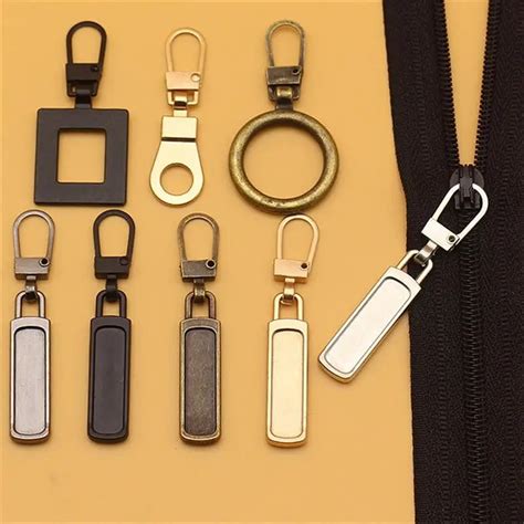 탈착식 금속 지퍼 풀러 슬라이더 교체 지퍼 헤드 지퍼 수리 키트 Diy 바느질 가방 다운 재킷 가방 5 개 Aliexpress