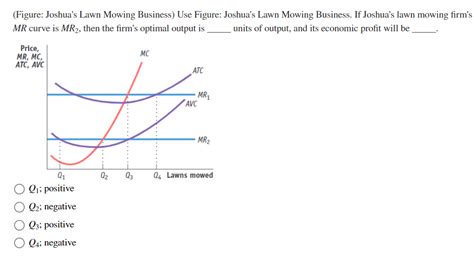 answered figure joshua s lawn mowing business … bartleby