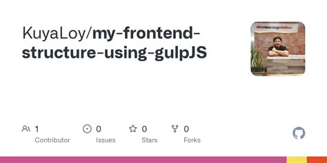 Github Kuyaloymy Frontend Structure Using Gulpjs