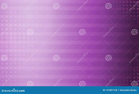 Purple Geometric Background Lines And Dots Stock Vector Illustration Of Abstract Effect