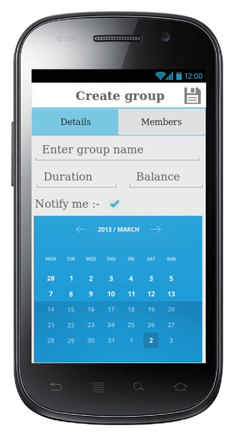 Wireframe Android App Vivek Dubey