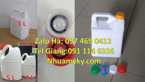 Can Dẹp L Có Nắp Thoát Khí Đựng Hóa Chất Can Nhựa Thùng Nhựa Can L Quay Can L Vòi Nhấn