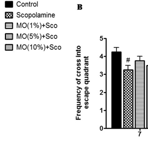 A B Moringa Oleifera Supplemented Diet Effect On Time Spent In