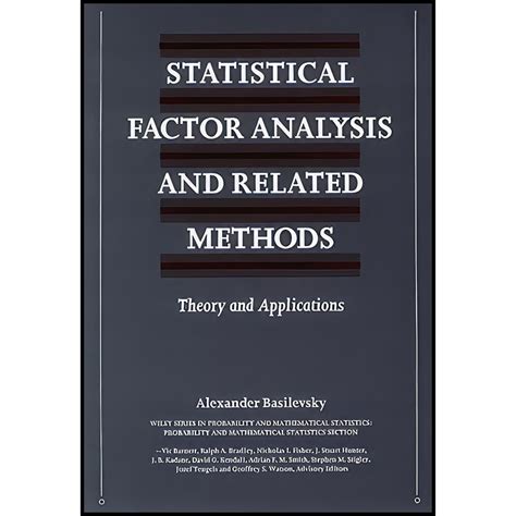 قیمت و خرید کتاب Statistical Factor Analysis And Related Methods اثر