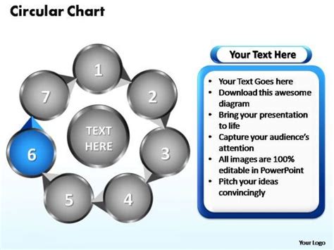 PowerPoint Designs Circular Flow Chart Ppt Slides